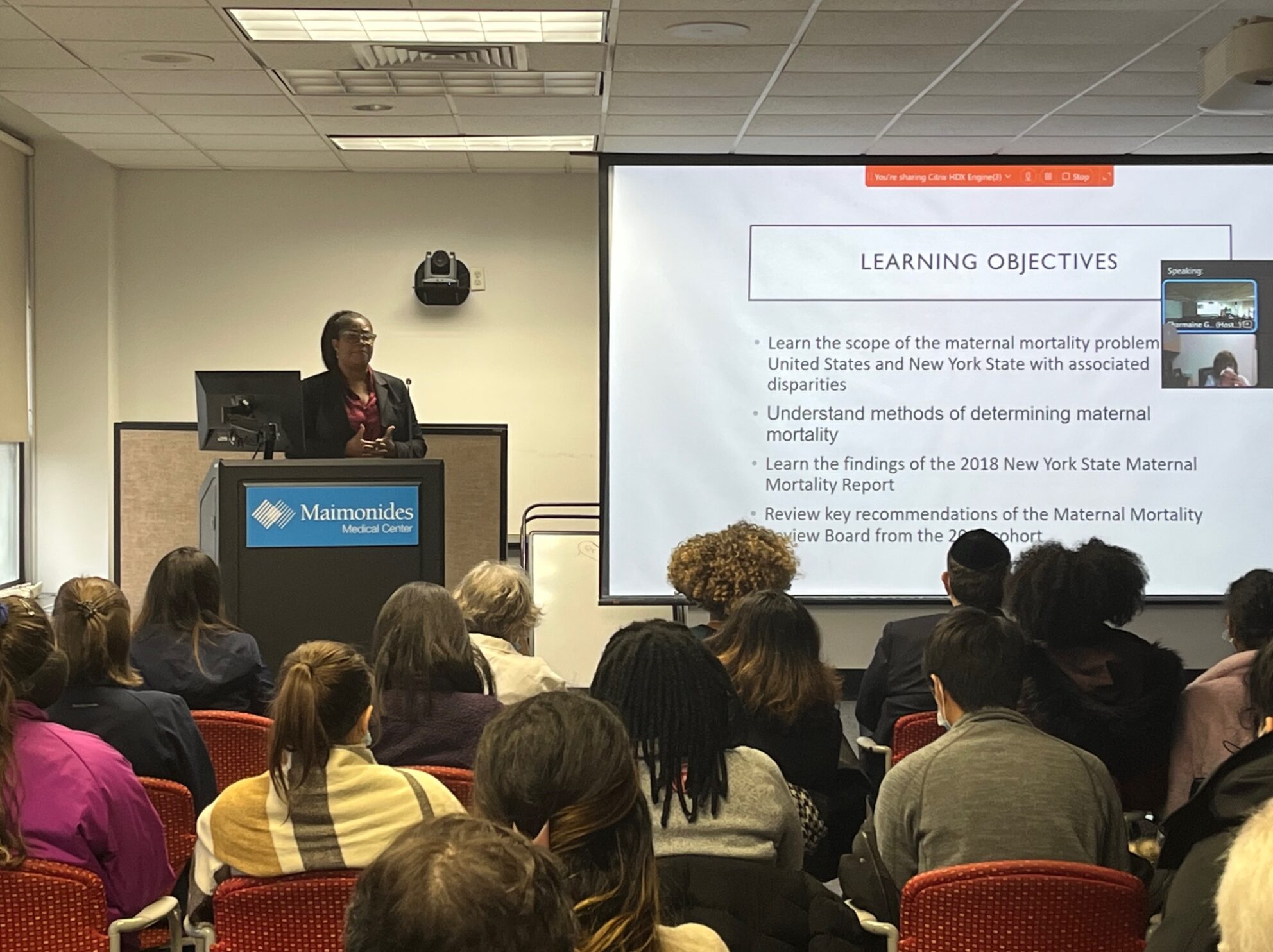 Event Recap: Dr. Wendy Wilcox Speaks About Maternal Mortality at OB/GYN ...